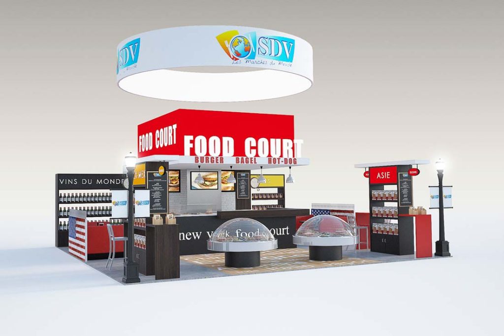 Modélisation 3D de stand : conception sur mesure pour standistes