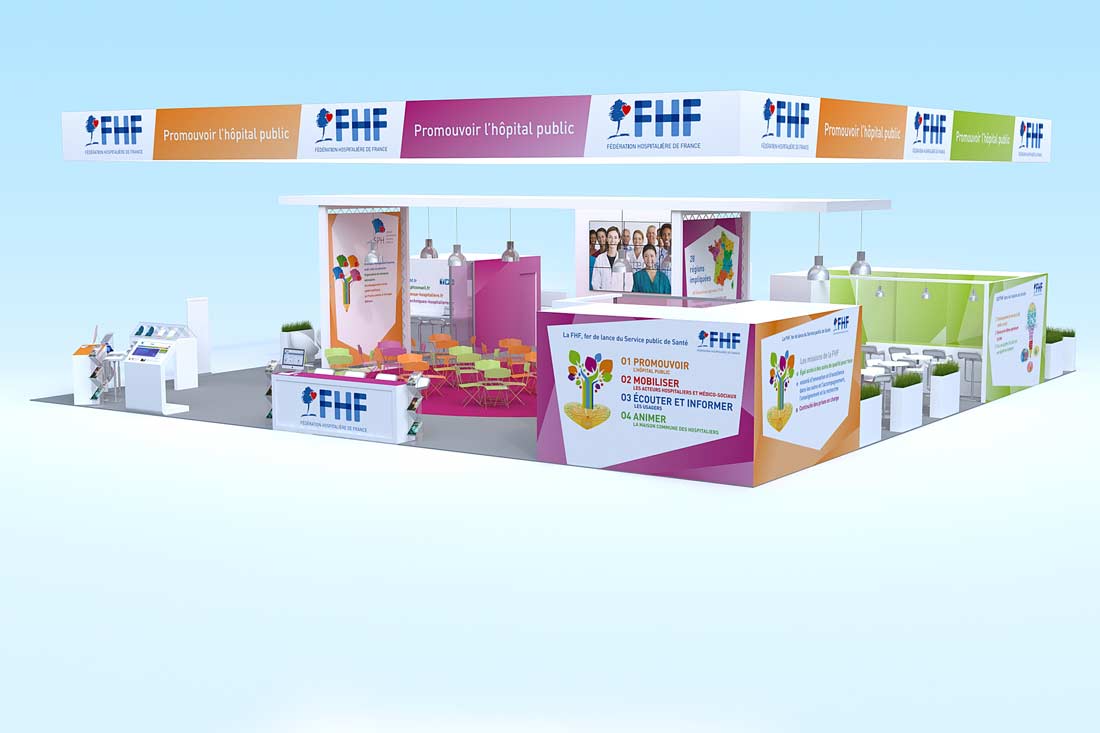 Modélisation 3D de stand : conception sur mesure pour standistes